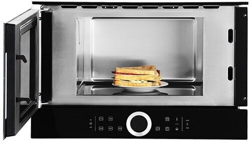 Купить Микроволновая печь встраиваемая Bosch BFL634GB1, черный в Москве ...